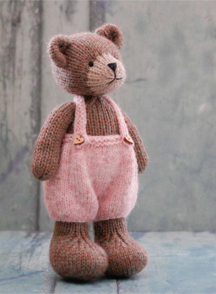 The Sweetest Knitted Teddy Bear Free Pattern – Cocador